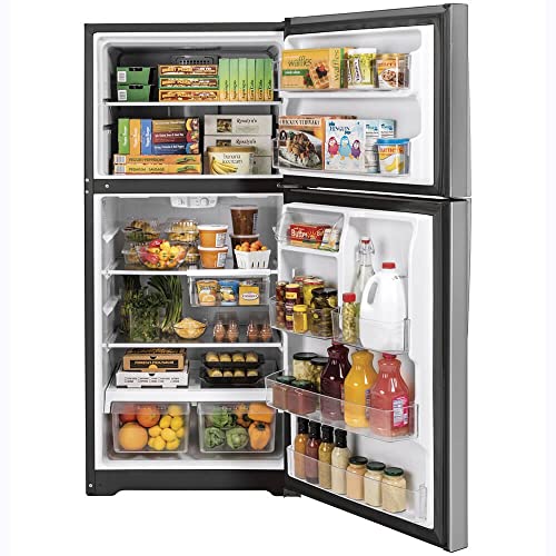 GE GTS19KYNRFS 19.2 Cu. Ft. Stainless Top-Freezer Refrigerator