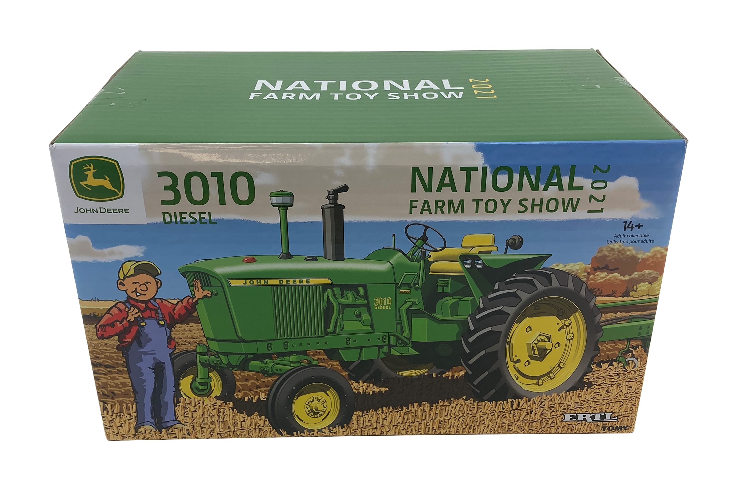 John Deere 1/16 3010 Collector Tractor Toy - LP79264