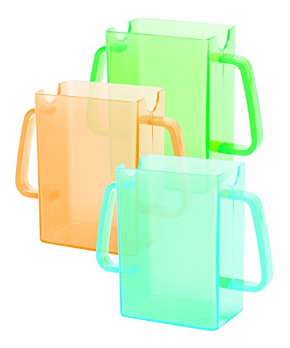 Mommys Helper Juice Box Buddies Holder for Juice Bags and Boxes, Colors May Vary, 1 Pack