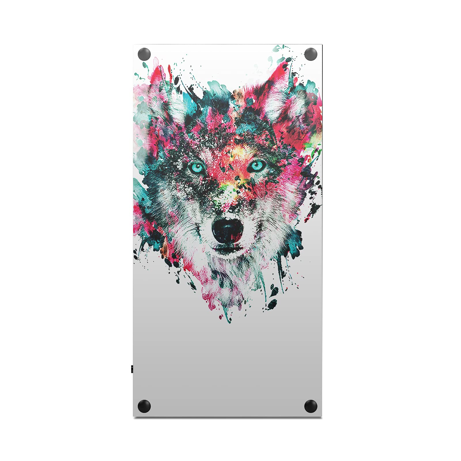 Head Case Designs Officially Licensed Riza Peker Wolf Art Mix Vinyl Sticker Gaming Skin Decal Cover Compatible With Xbox Series X Console