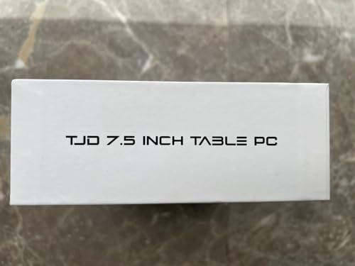 Android 12 Tablet 7.5 inch, Tablets Computer 64GB Storage 512GB Expandable, Quad-Core Processor, PS FHD 1440x1080 Resolution Display, Google GMS Certified Smart Tablet/WiFi (Gray)
