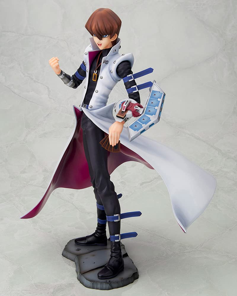 Kotobukiya Yu-Gi-Oh!: Seto Kaiba (Duel with Destiny) ARTFX J Statue, Multicolor