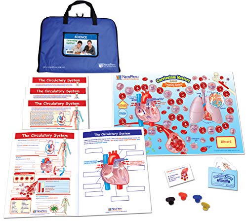 NewPath Learning The Circulatory System Learning Center Game - Grades 6-9