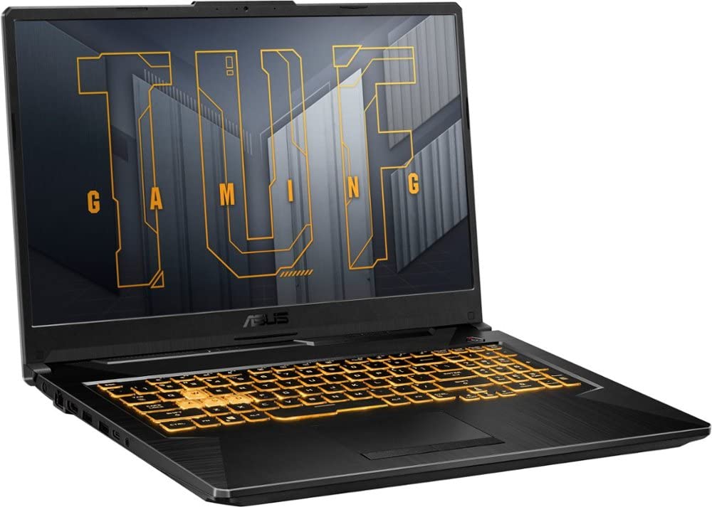 Asus TUF 17.3" 144Hz FHD Gaming Laptop | 11th Generation Core i5-11260H | NVIDIA GeForce RTX 3050 | Backlit Keyboard | Windows 10 | Grey (32GB DDR4 | 1024GBSSD | HDMI Cable)
