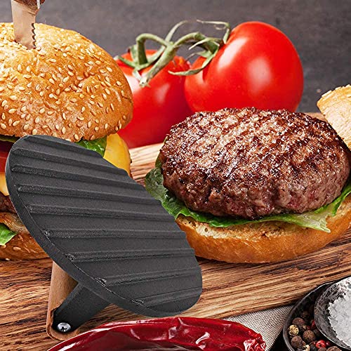 BBQ Accessories 12 Inch Round Stainless Steel Basting Cover - Cheese Melting Dome Round Cast Iron Grill Press Kit for Hamburger Bacon Steak, Best for Blackstone Camp Chef Flat Top Griddle Grill
