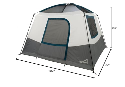 ALPS Mountaineering Camp Creek 4 Person Tent - Charcoal/Blue