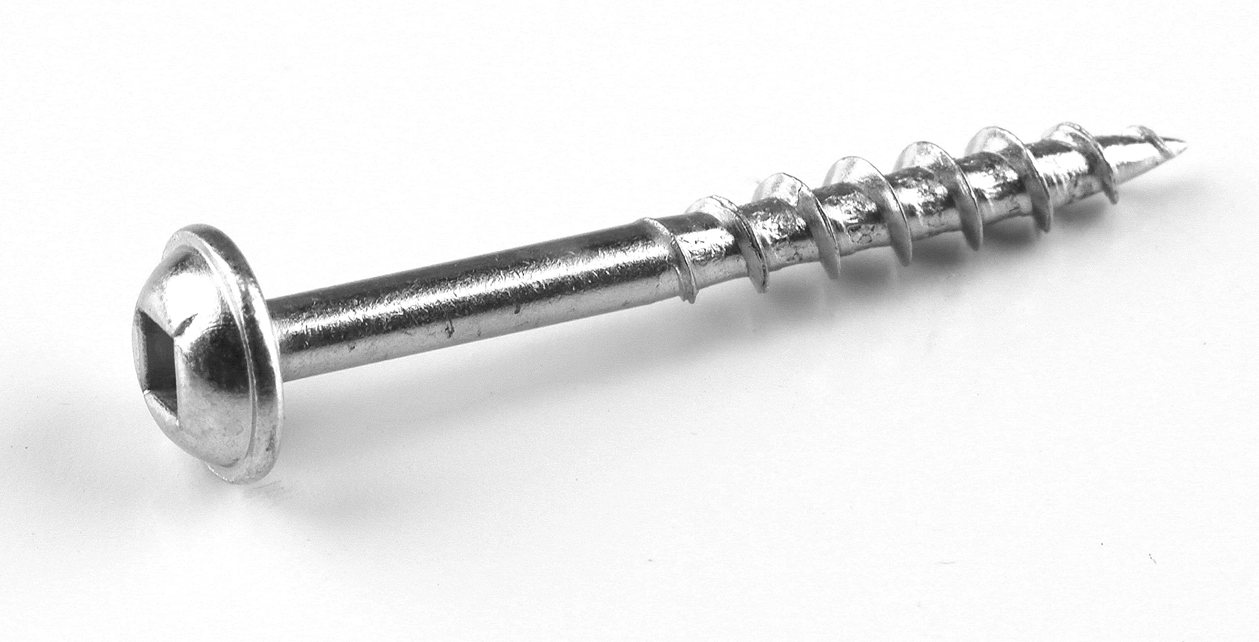 Kreg SML-C150-100 Zinc Pocket Screws, 1 1/2-Inch, #8 Coarse Thread, Maxi-Loc Head (100 Count)