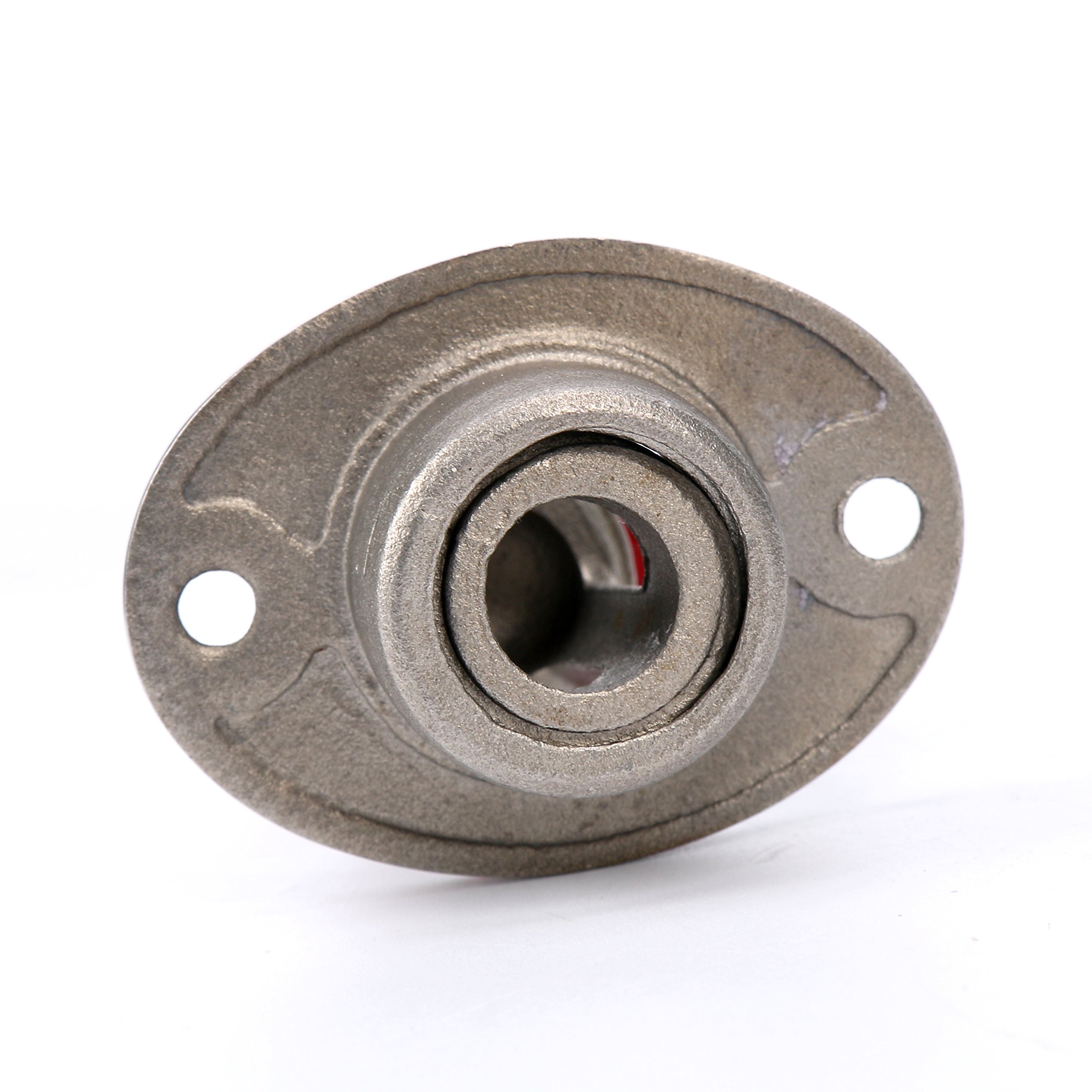Amarine Made Oval Garboard Drain Plug Stainless Steel Boat Fits 1'' Hole, Thread for 3/4'' (1) Marine Bilge Plug Kit