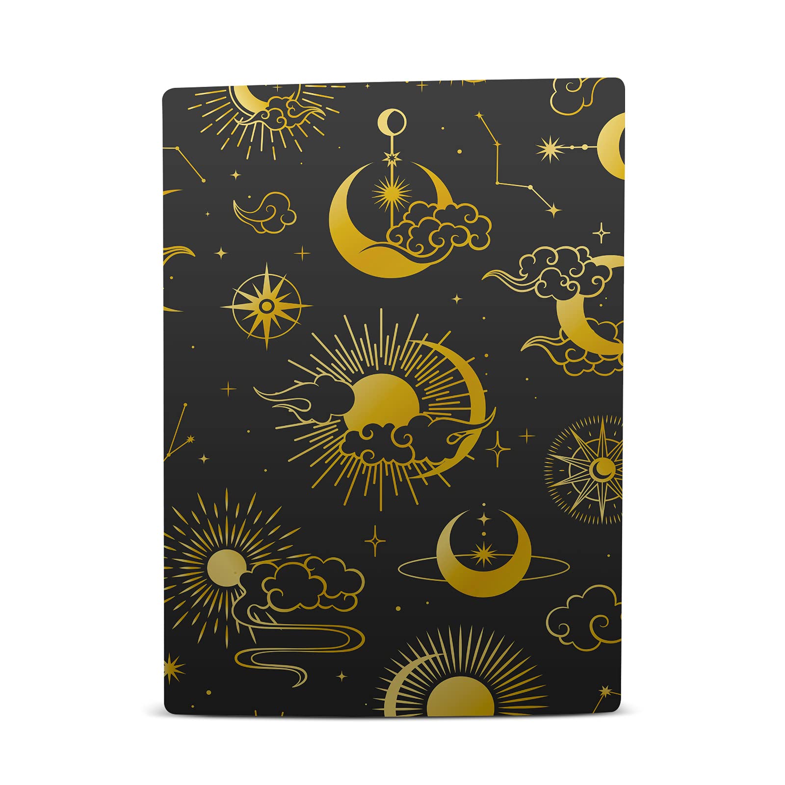 Head Case Designs Officially Licensed Haroulita Sun Moon And Stars Art Mix Vinyl Faceplate Gaming Skin Decal Compatible With Sony PlayStation 5 PS5 Digital Edition Console and DualSense Controller