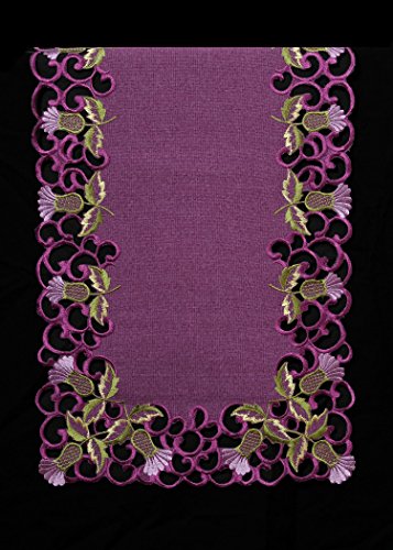 Table Runner (small) in a Glencoe Thistle Design.