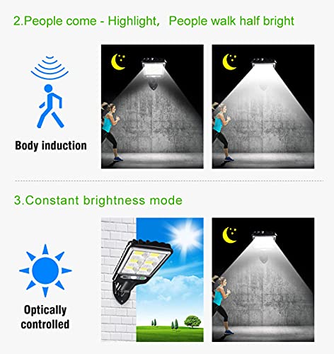 Wall Lampled Solar Light Outdoor Waterproof Lighting Garden Wall Light Street Adjustable Angle Solar Lamp Home Indoor Lighting Access 616C
