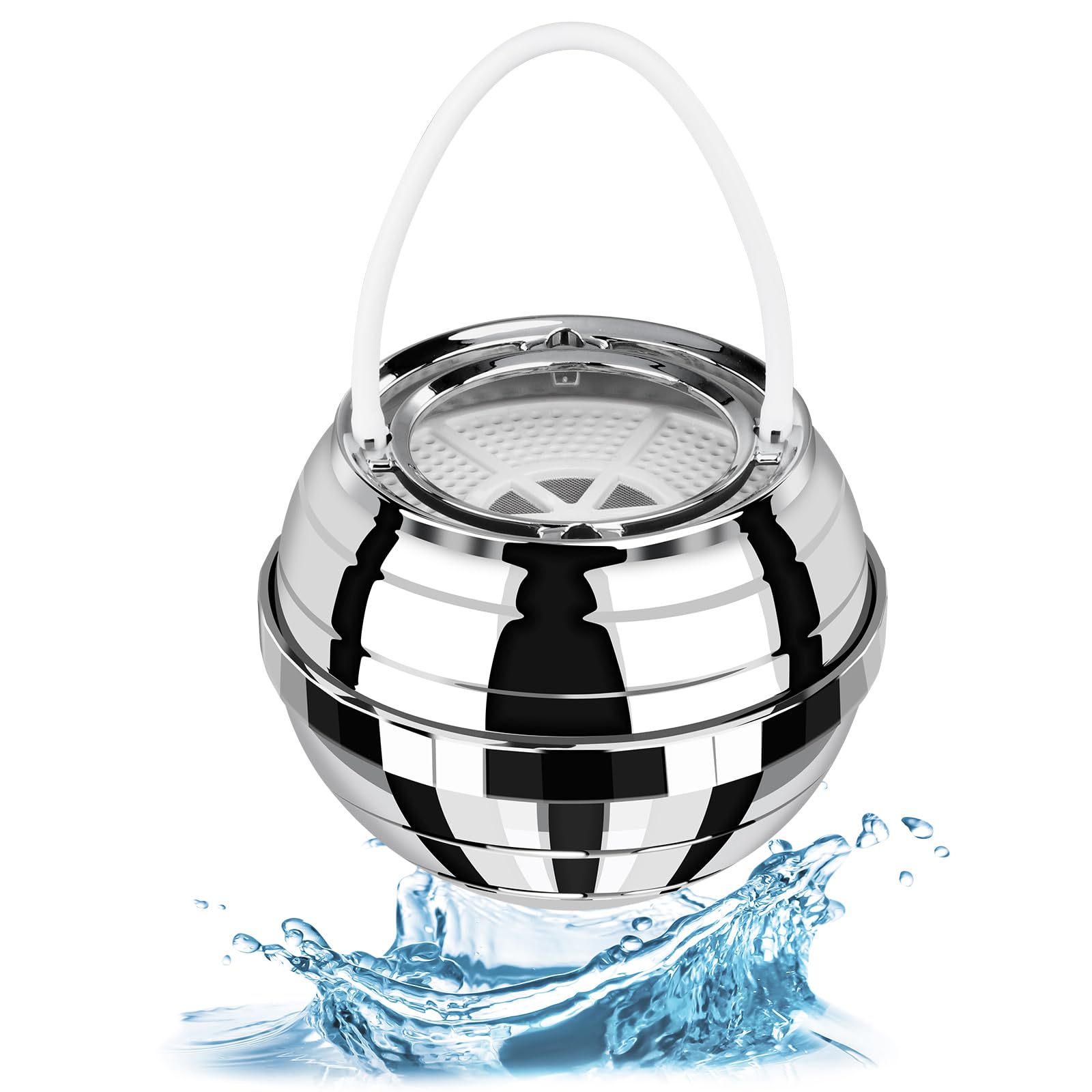 Bath Ball Filter-8 Stages Bathtub Water Filter Removes Hundreds of Contaminants for Softer and Smoother Skin,2,500 Gallons of Filtration，BPA Free