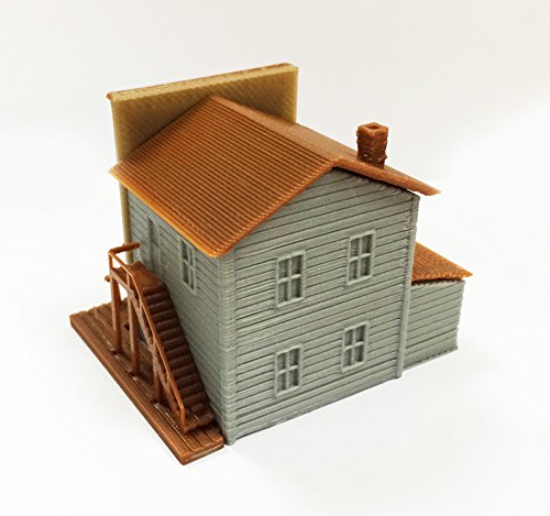 Outland Models Train Railway Layout Old West Shop/Store N Scale 1:160