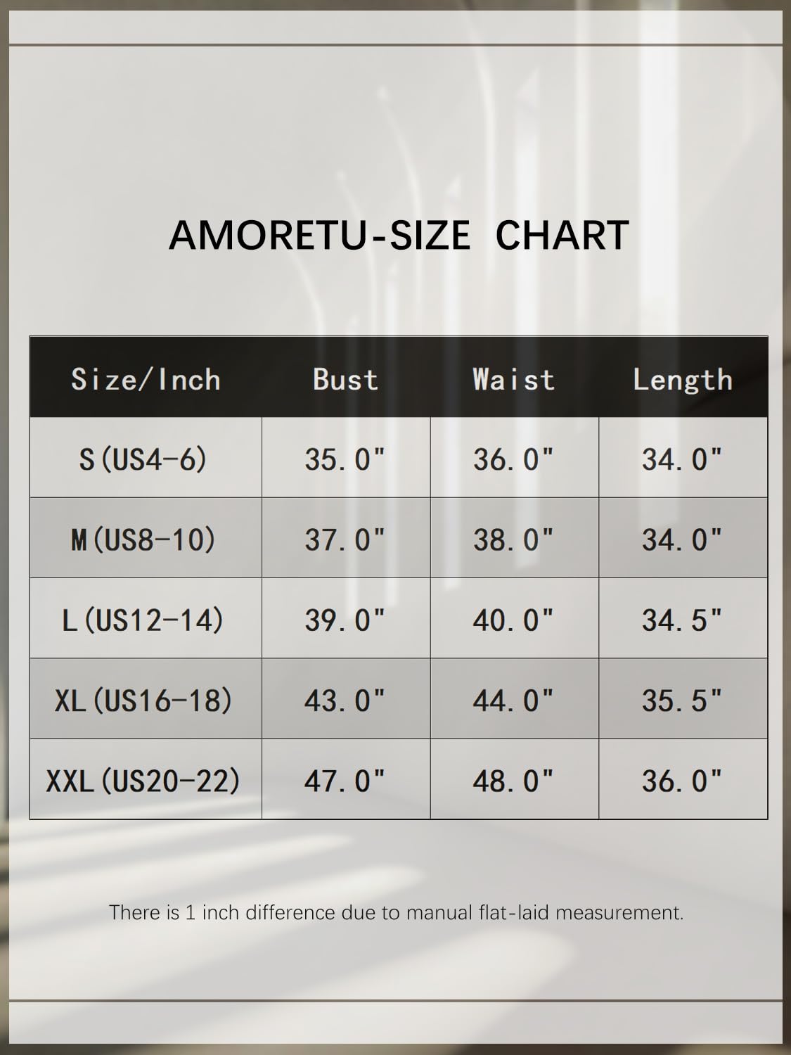 Amoretu Women Long Sleeve Tunic Dress V Neck Swing Shift Dresses(Green,X-Large)
