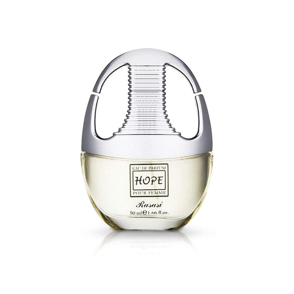RASASI Hope for Women EDP - Eau De Parfum 50 ML (1.6 oz) I | Middle East Fragrance | andalwood from India and various musky notes | Evokes Success, Energy, Optimism & HOPE Perfumes