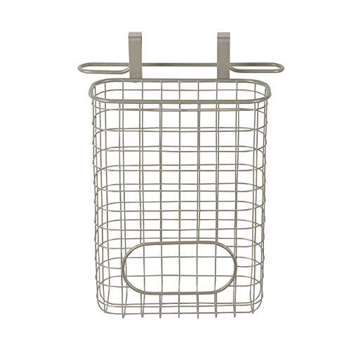 Spectrum Diversified Grid Bag Storage Satin Nickel
