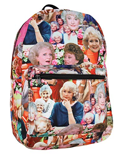 Bioworld The Golden Expressions Photo Collage Sublimated Laptop Backpack Bag