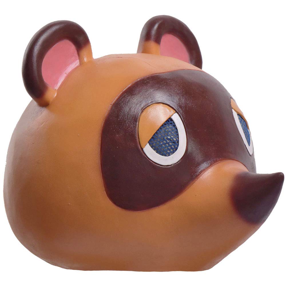 Animal Bear Cosplay Mask Raccoon Costume Halloween Party Props