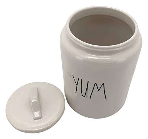 Rae Dunn by Magenta Large Letter YUM Canister Artisan Collection