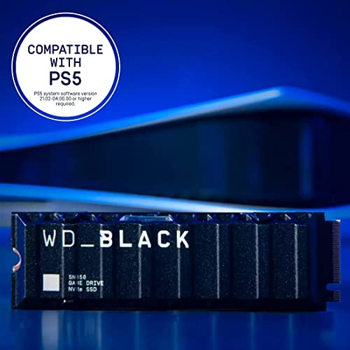 Western Digital WD Black SN850 2TB NVMe PCIe 4.0 M.2 Internal Gaming SSD with Heatsink