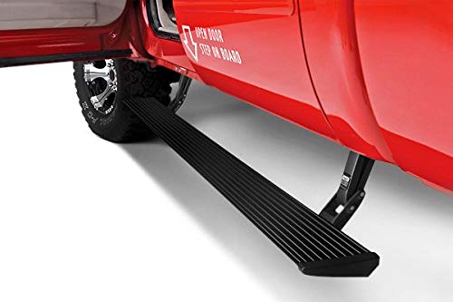AMP Research RealTruck PowerStep Plug-N-Play | Fits 2017 - 2019 Ford F-250/F-350/F-450 Super Duty | 76235-01A | Ergonomic, Rust-Proof Aluminum, True Flush Mount