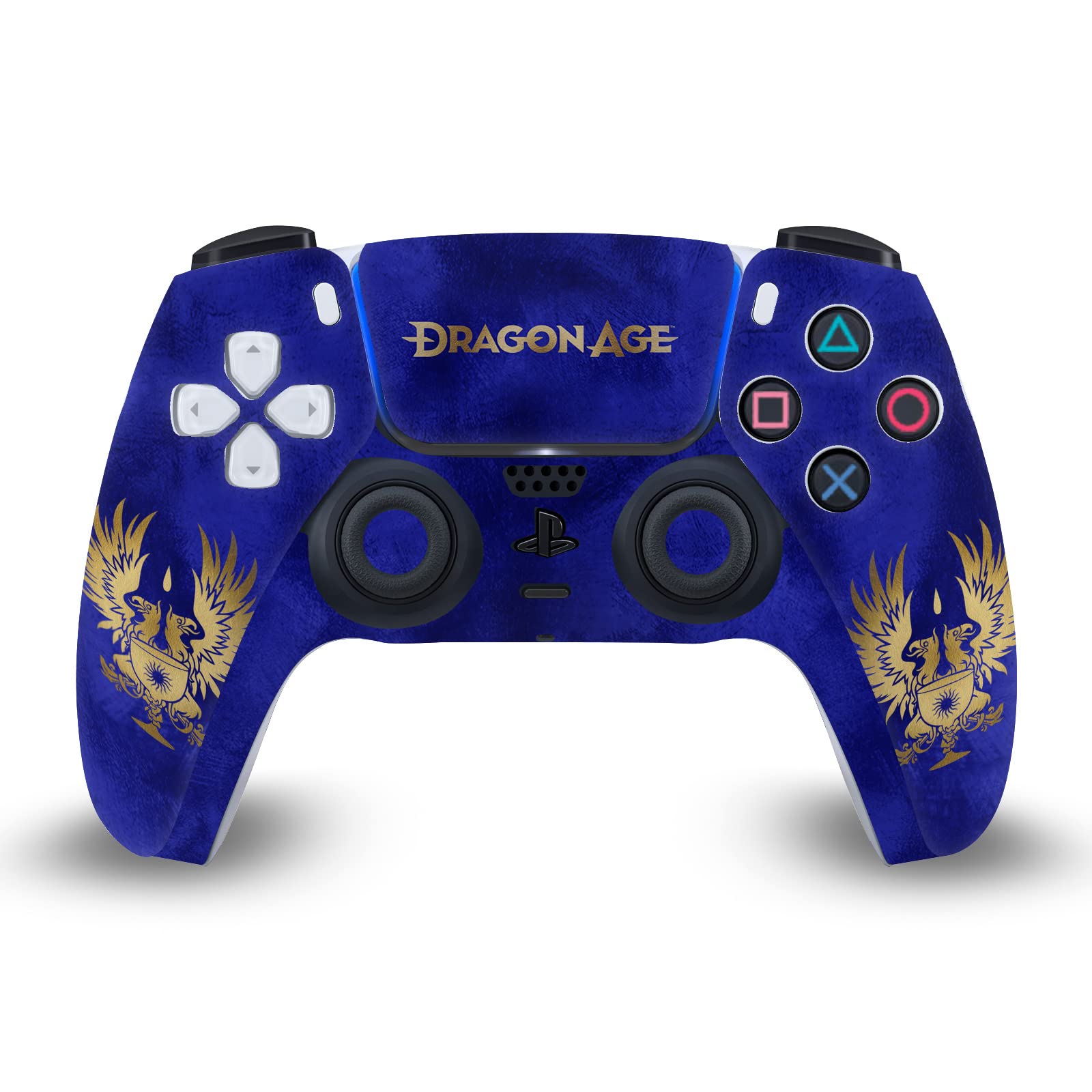 Head Case Designs Officially Licensed EA Bioware Dragon Age Grey Wardens Gold Heraldry Vinyl Faceplate Sticker Gaming Skin Decal Cover Compatible With Sony PlayStation 5 PS5 DualSense Controller