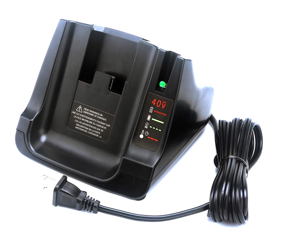 ANOPIW 40V MAX Fast Charger Compatible with Black and Decker LCS36 LCS40 for 36V/40V Lithium ion Battery LBX1540 LSW36 LBX2540 LBXR36 LBX36 LST136 LBXR2036 LHT2436 LBX2040...