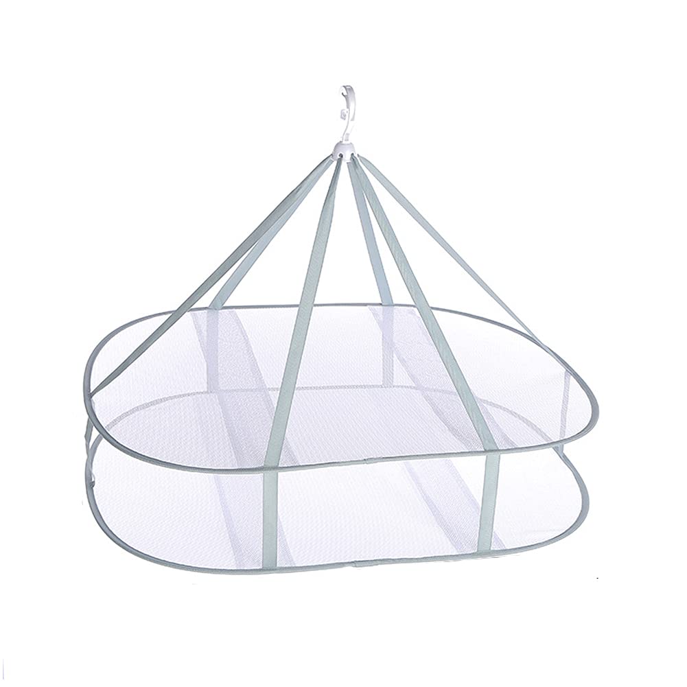 Sweater Hanging Dryer, Foldable Drying Rack Flat Drying Rack Foldable Mesh Clothes Hanging Dryer (Style 4)