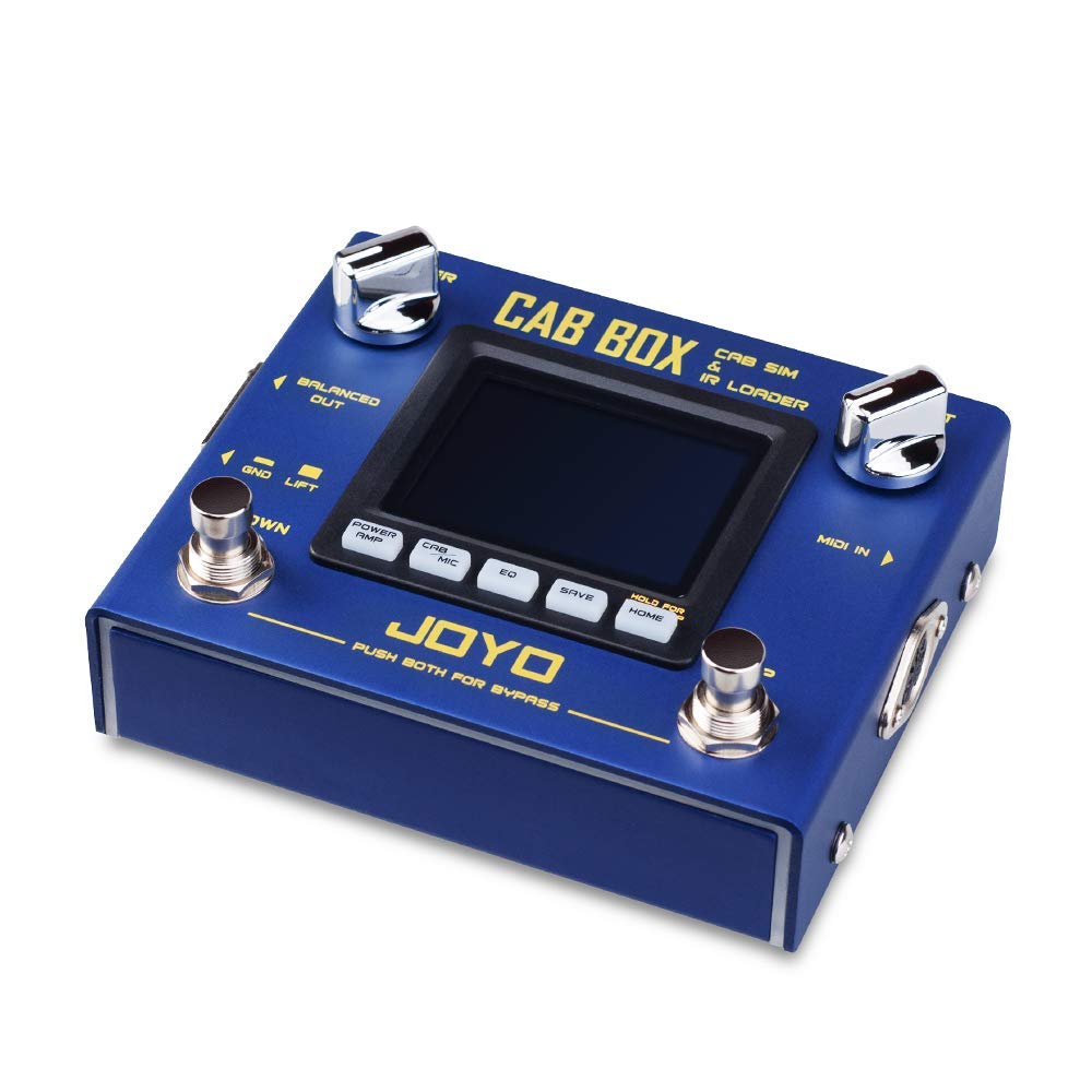 JOYO R-08 Cabinet Modeling and Power-amp Simulation Bundle with R-02 Overdrive Pedals for Electric Guitar Effects Most Frequently Combination Budget