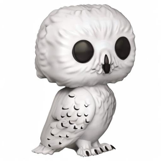 HARRY POTTER - Hedwig (Owl) Funko Pop Vinyl Figure (Bundled with Compatible Pop Box Protector Case), Multicolored, 3.75 inches