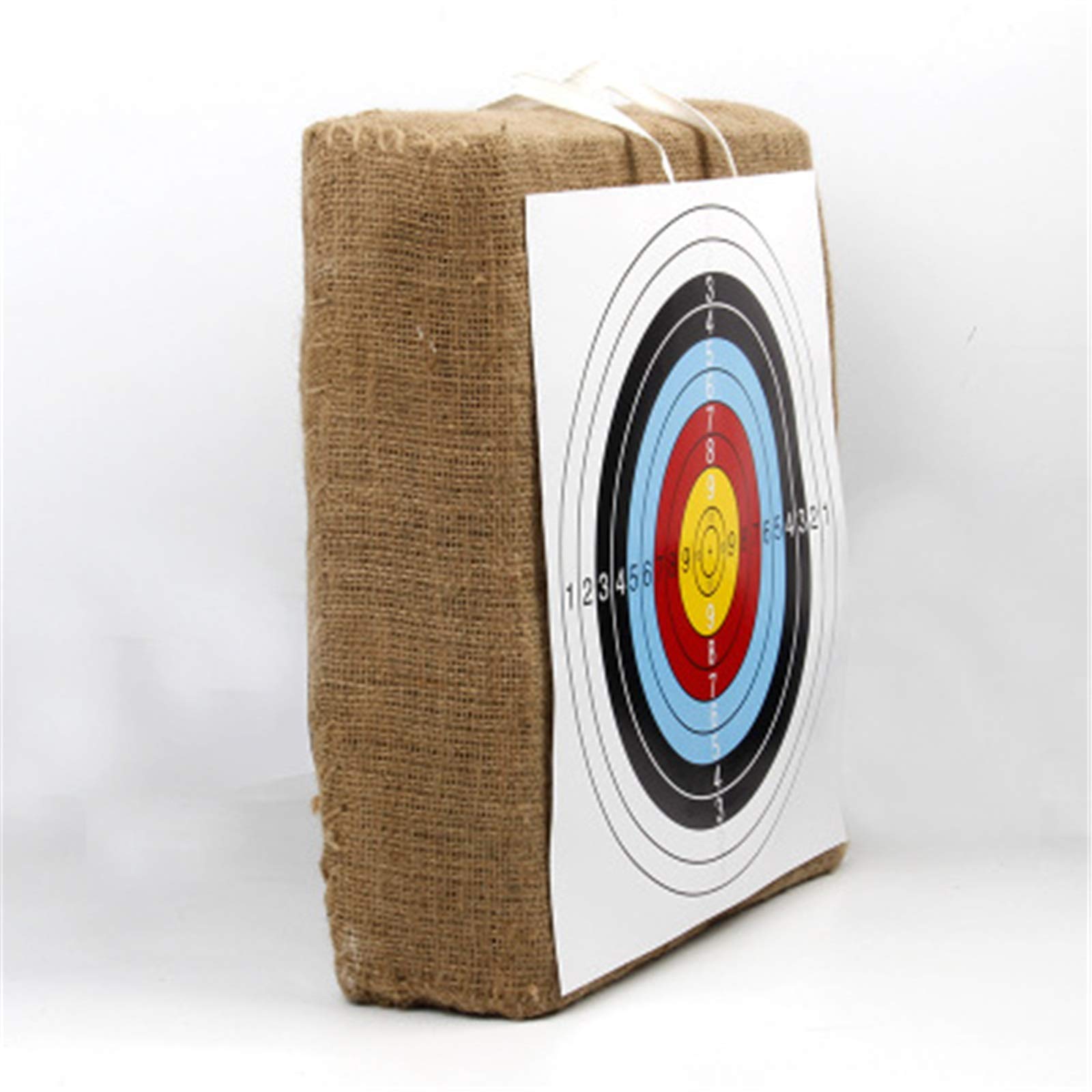 Archery Target 50 cm X 50 X24 cm Shooting Target Sports Gear (Color : Natural, Size : 50x50x24cm)