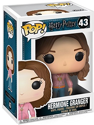 HARRY POTTER - Hermione Granger with Time Turner Funko Pop! Vinyl Figure (Bundled with Compatible Pop Box Protector Case)