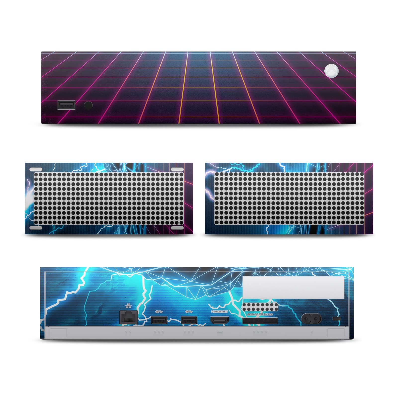 Head Case Designs Officially Licensed Far Cry 3 Blood Dragon Key Art Logo Vinyl Sticker Gaming Skin Decal Cover Compatible With Xbox Series S Console and Controller Bundle
