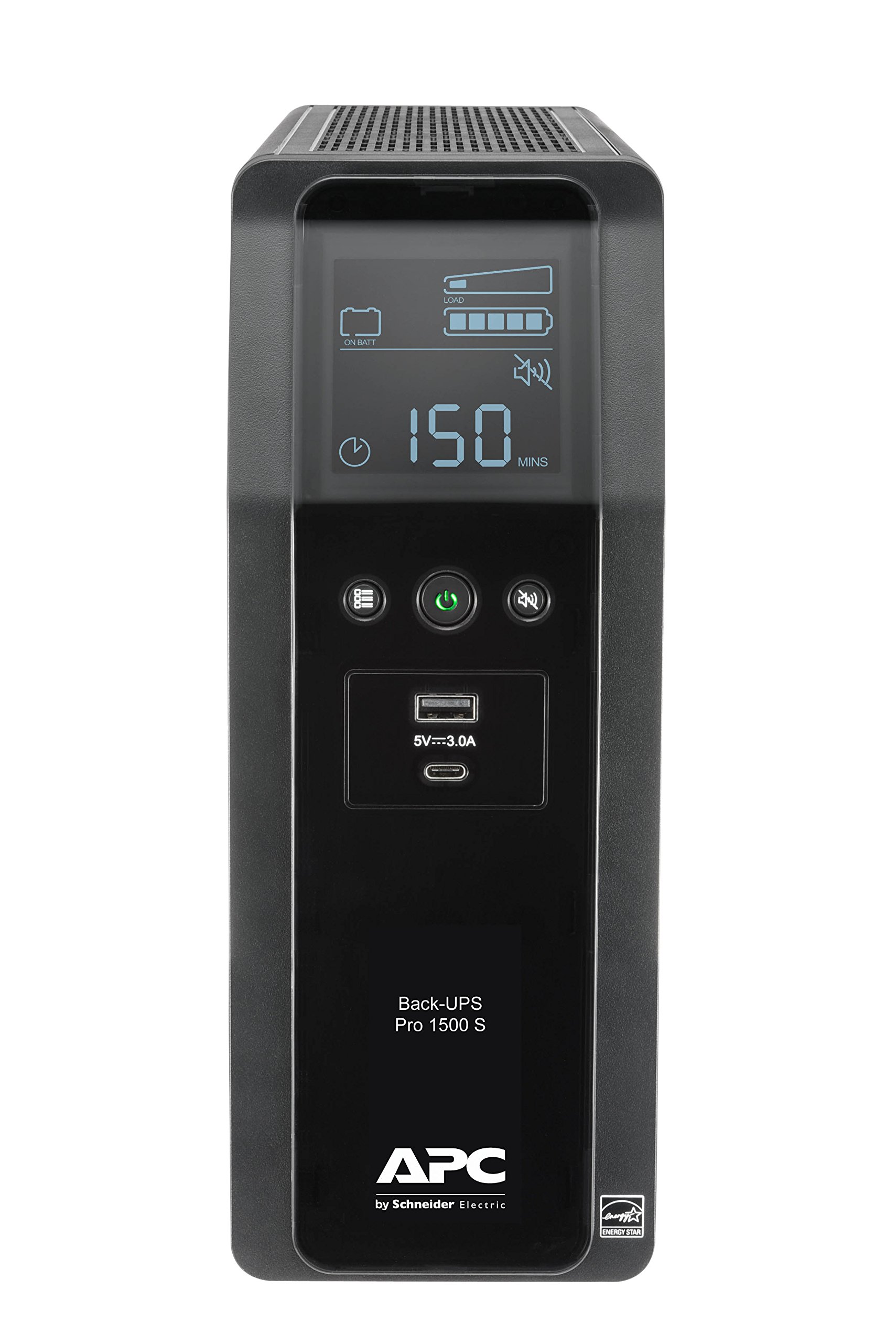 APC UPS 1500VA Sine Wave UPS Battery Backup and Surge Protector Power Strip Bundle