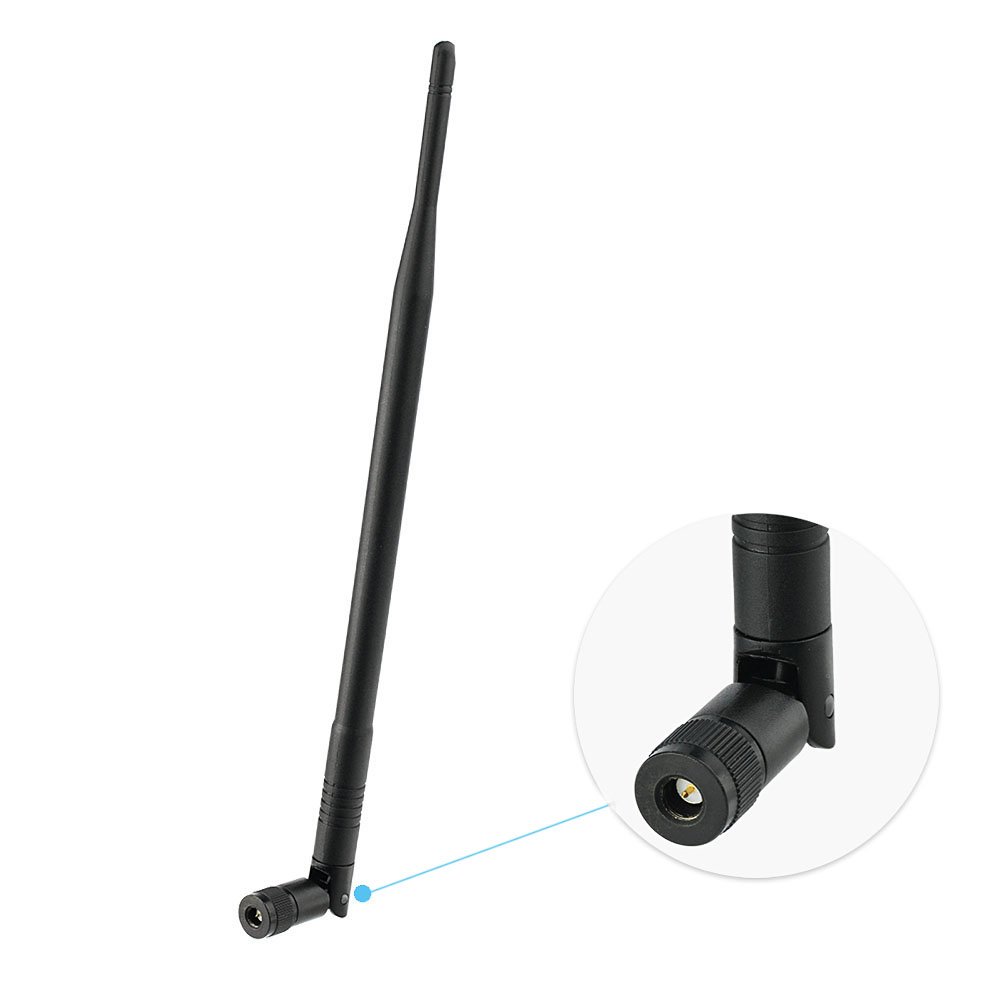Eightwood 5dBi 4G LTE Rubber Duck Antenna SMA Male Plug for 4G Router Wireless Home Phone