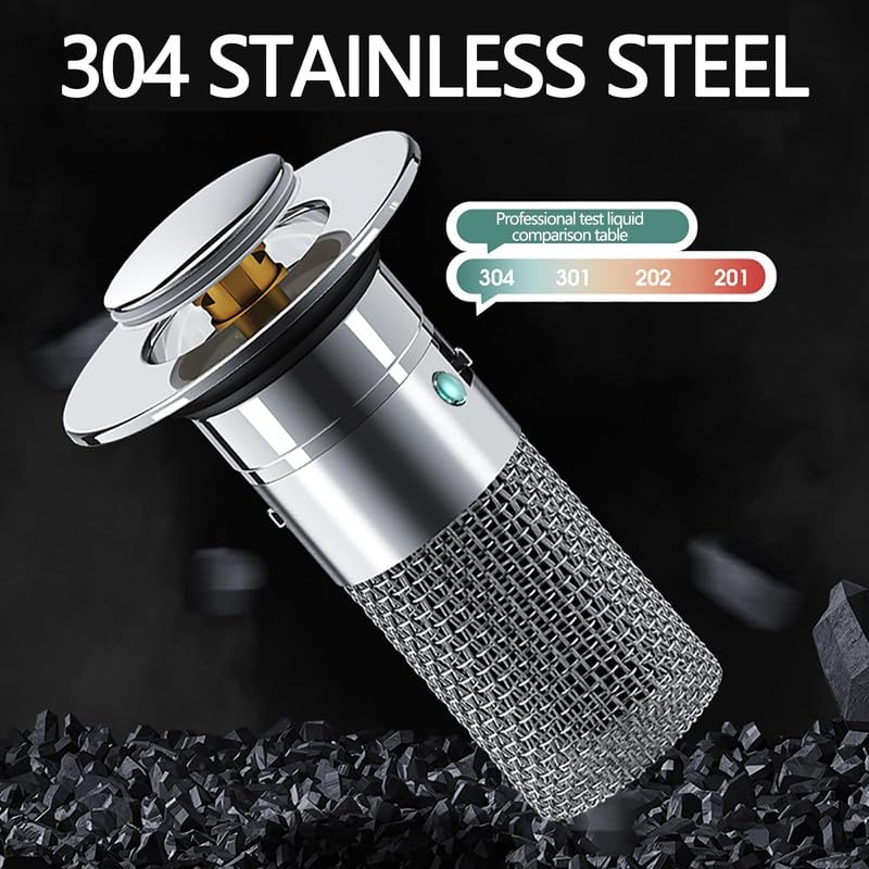 Bathroom Sink Stopper Hair Catcher,Pop Up Sink Drain Filter with Removable Stainless Steel Filter Basket Hair Catcher,Bathroom Sink Strainer,for Kitchen,Bathtub,Sink Water Pipe and Floor Drain
