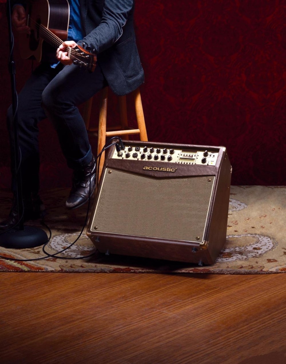 Acoustic A1000 100W Stereo Acoustic Guitar Combo Amp Level 1