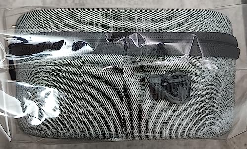 JSVER Hard Carrying Case for Quest 2 VR Headset, Compatible with Official/Third Party Elite Strap, Touch Controllers, Battery Accessories (Gray)