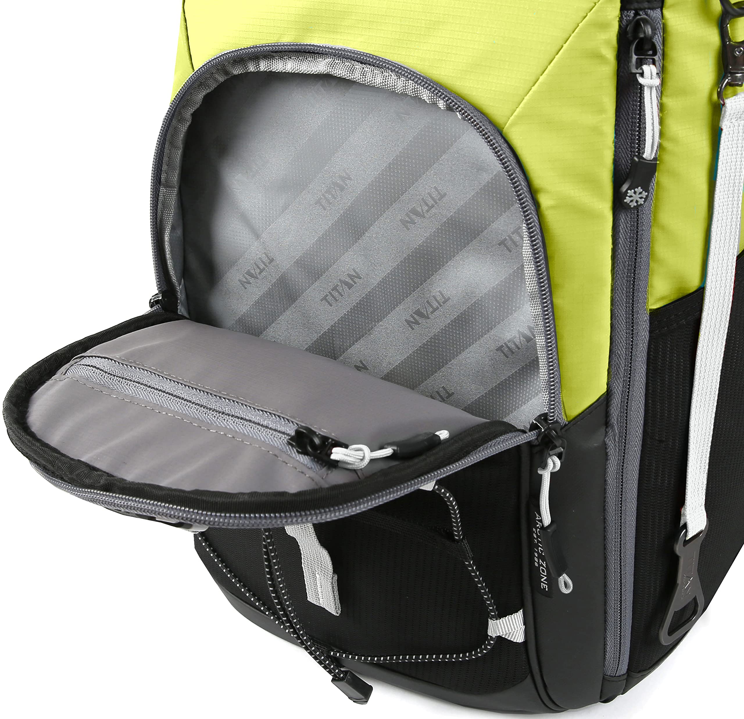 Arctic Zone Titan Deep Freeze 30 can Insulated Backpack Cooler Bag with Ice Wall Packs