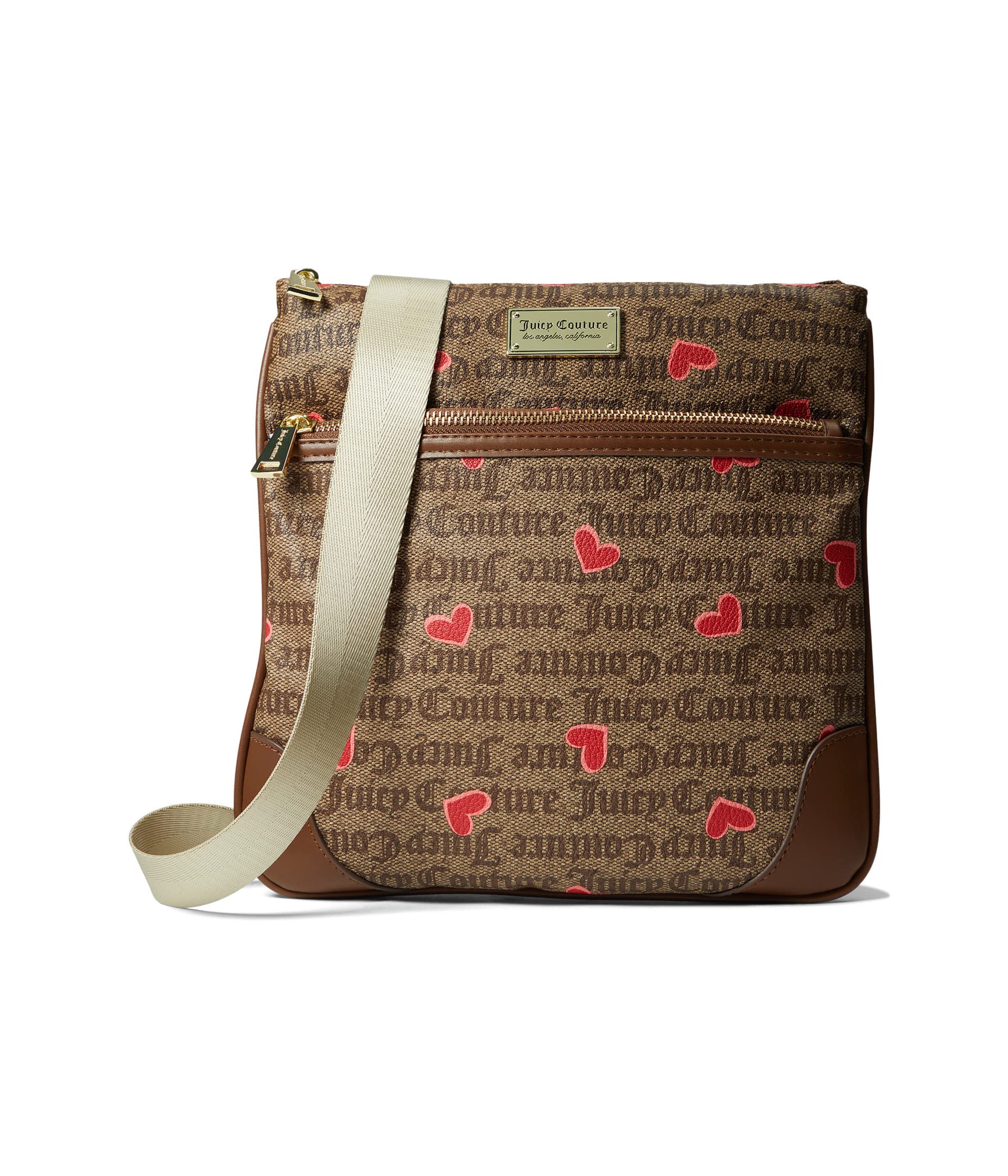 Juicy Couture Valentine's Day Edit - Gothic Status Crossbody Chestnut/Chino One Size
