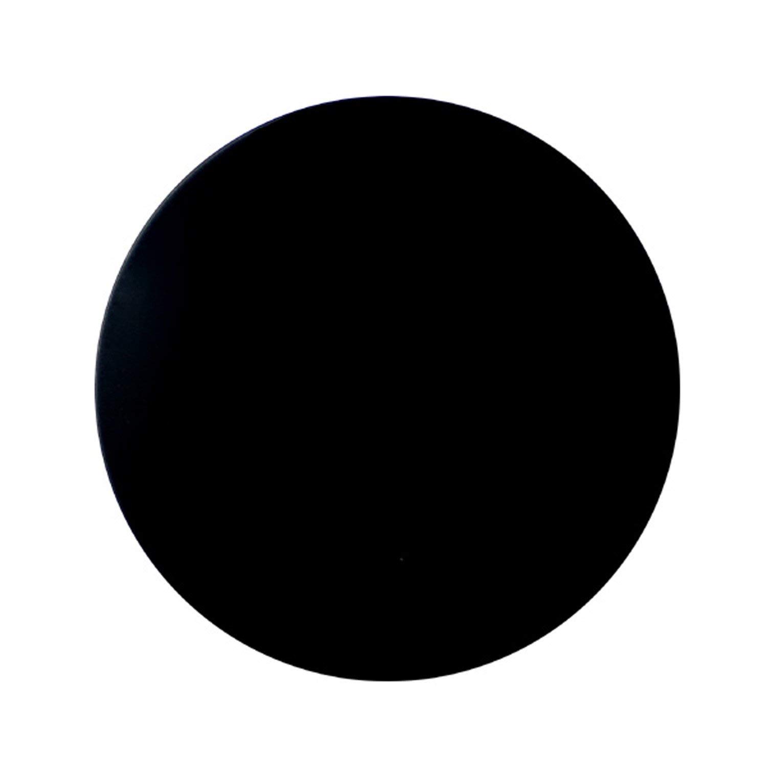 AmScope PP-95 Reversible Black and White Stage Plate for Stereo Microscopes, 3-3/4" Diameter