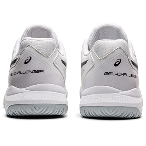 ASICS Men's Gel-Challenger 13 Tennis Shoes, 11, White/Black