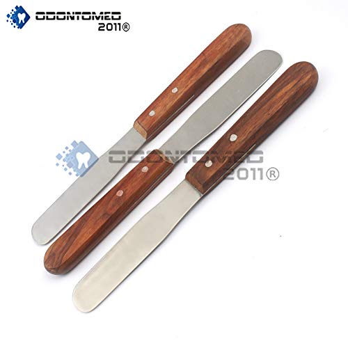 OdontoMed2011 3× Plaster Spatula Wax Carver Dental Instrument #8R ODM