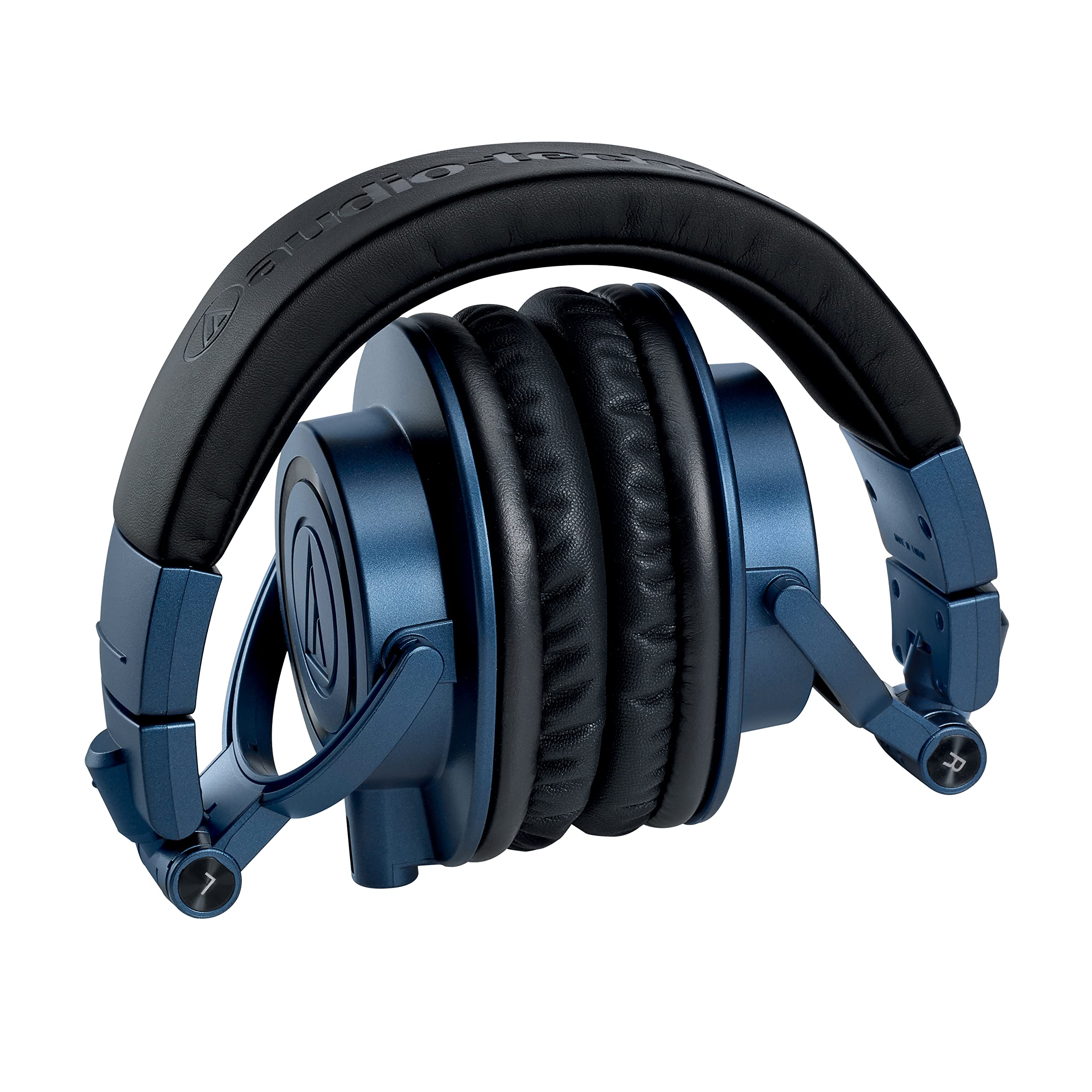 Audio-Technica ATH-M50xDS Professional Studio Monitor Headphone (Deep Sea) with 6Ave Cleaning Kit and 6Pk Cable Ties
