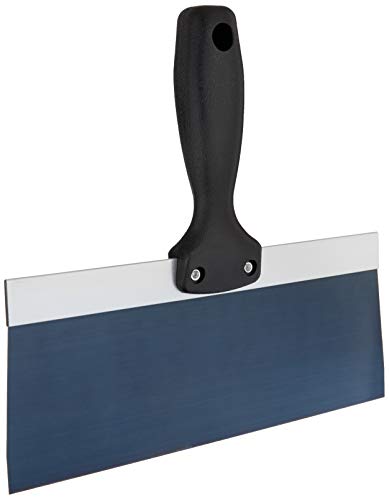 Amazon Basics 10" Blue Steel Tape Knife, with Solid Handle and Soft Grip
