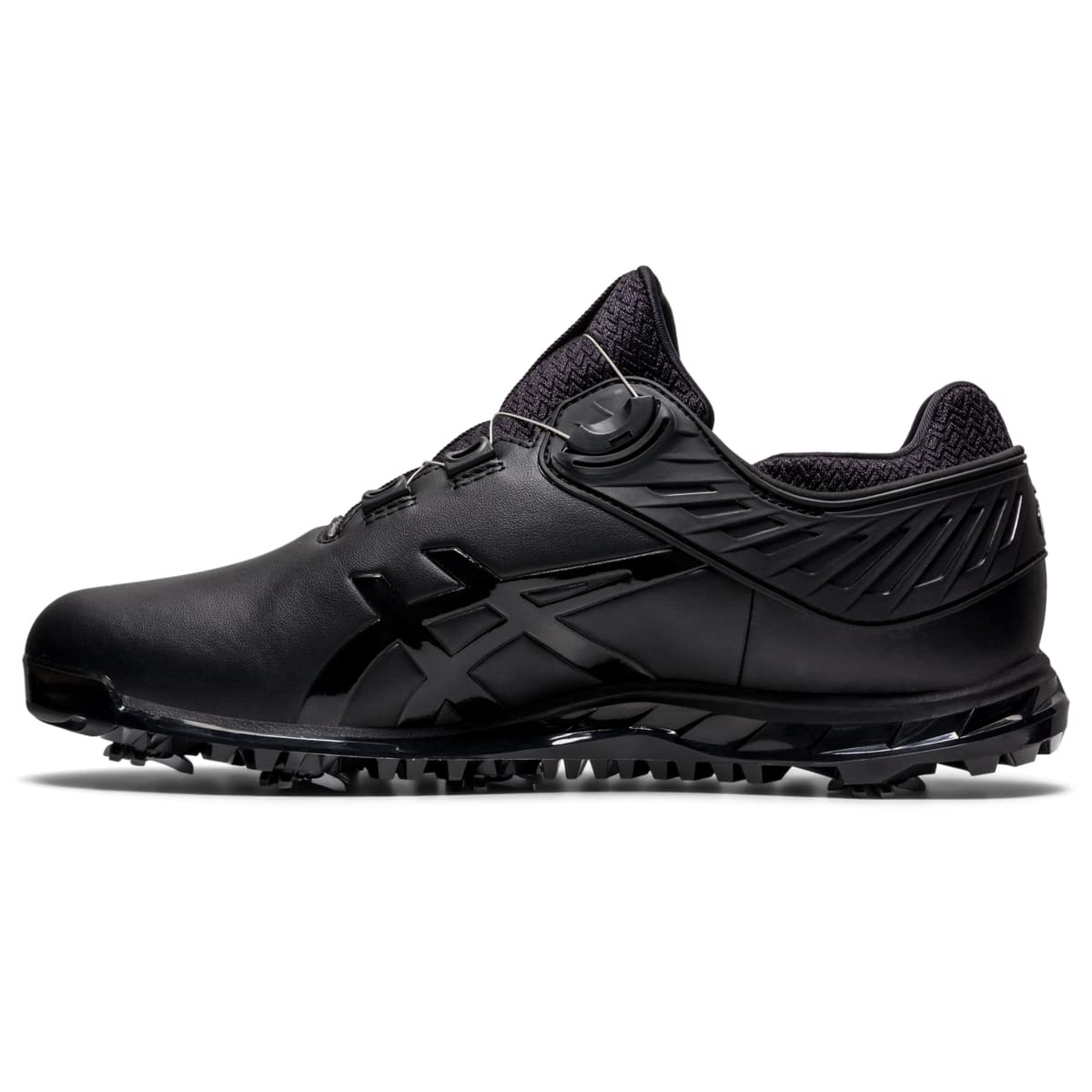 ASICS Men's Gel-ACE PRO 5 BOA Golf Shoes, 9, Black/Black