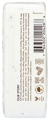 SHEA MOISTURE 100% Virgin Oil Butter Soap, Coconut, 8 Oz (U-BB-2690)