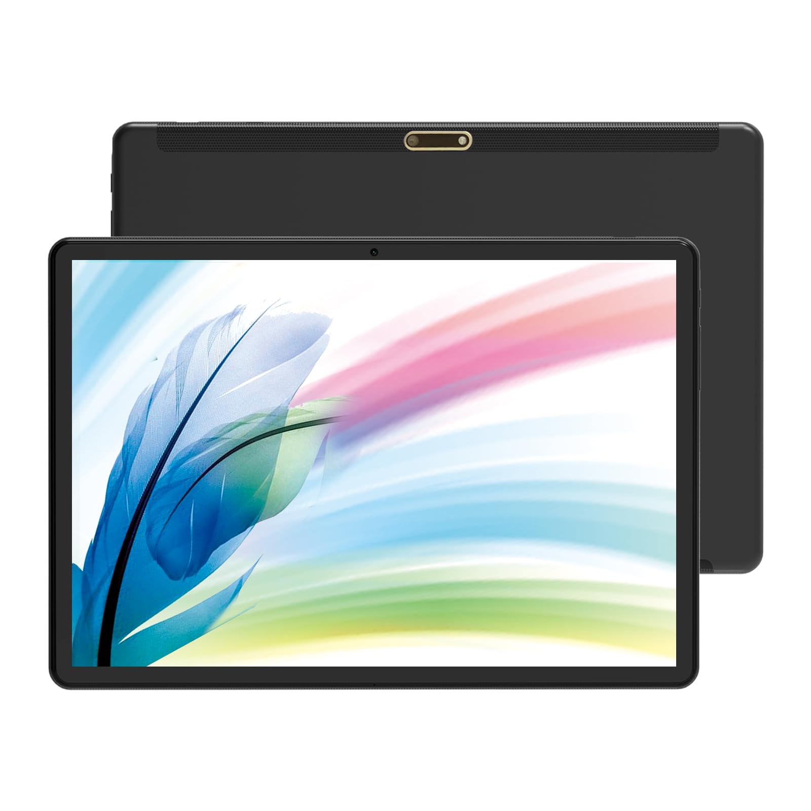Android Tablet 10.1 inch Tablet Latest Update Octa-Core Processor with 64GB ROM+4GB RAM Storage, 13MP Camera, 9 Hours Larger Battery, Bluetooth, WiFi, GPS, 512GB Expand Support, IPS Full HD Display
