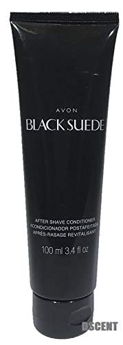 Lot of 3 Avon Black Suede After Shave Conditioner 3.4 oz each