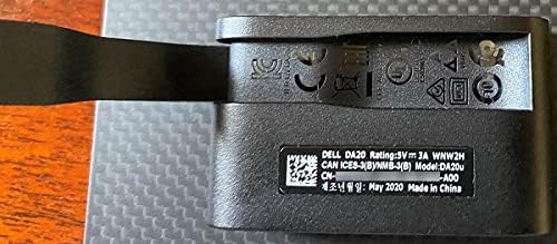 Dell DA20 USB Type-C to HDMI/USB Type-A 4K (60Hz) for XPS 15 9500/9510 XPS 17 9700/9710, XPS 13, Precision 5750, Laptops